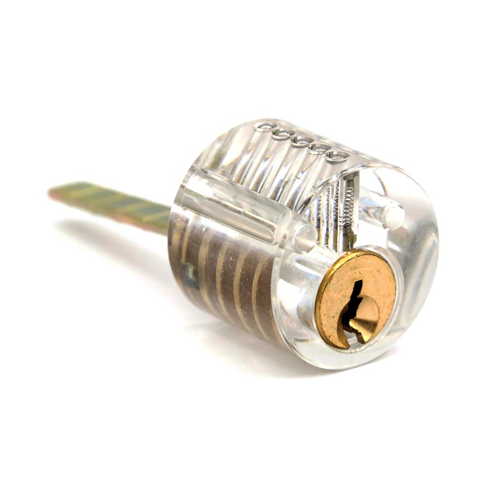 Transparent 5 Pin Rim Cylinder Practice Lock – GOSO Lock Picks